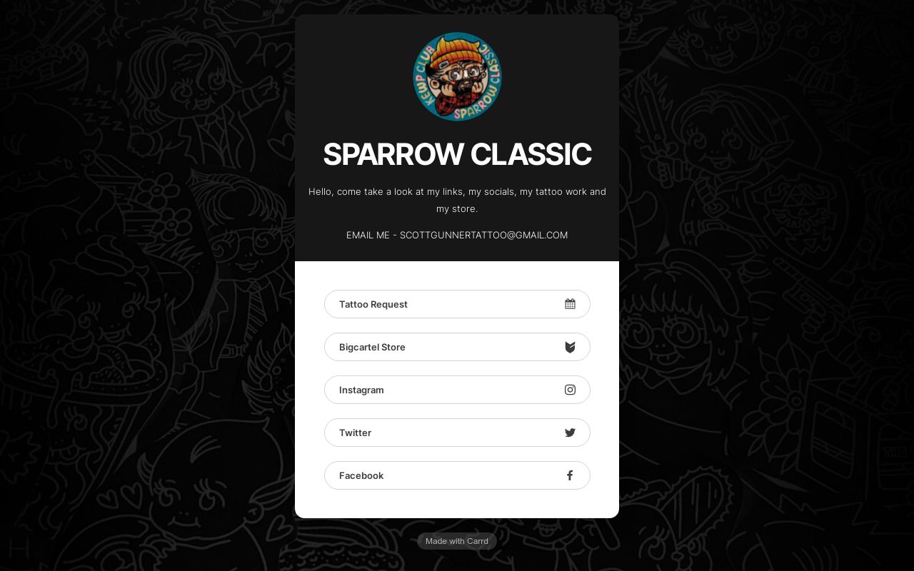 SPARROW CLASSIC TATTOO